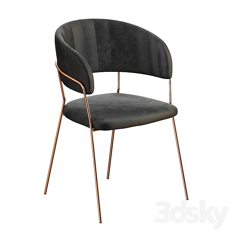 Chair Kamelia - Chair - 3D model