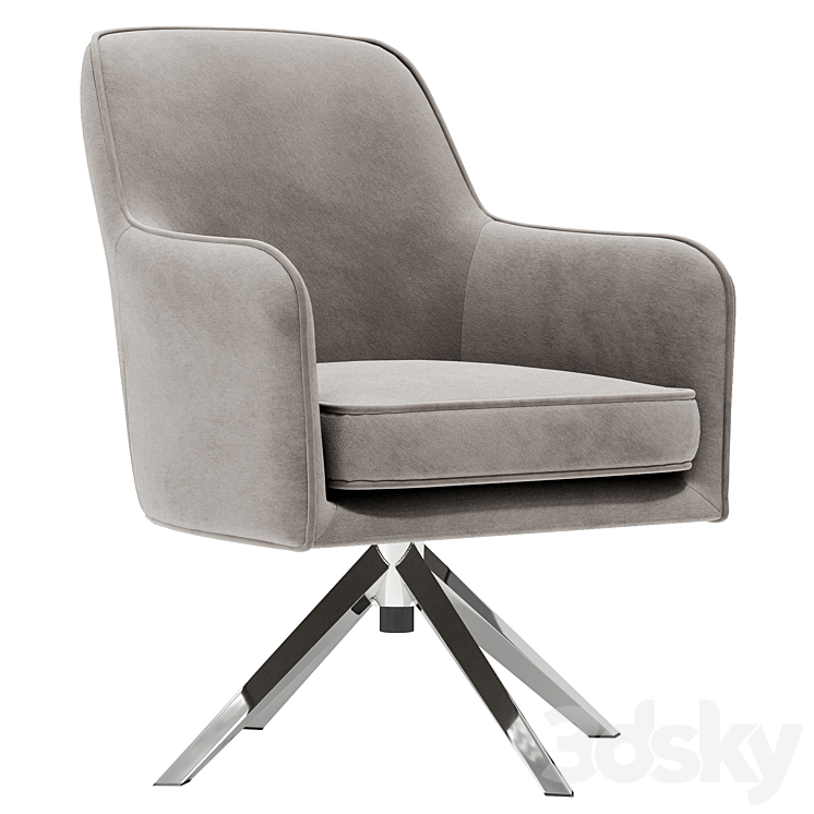 Molly lounge chair - Arm chair - 3D model