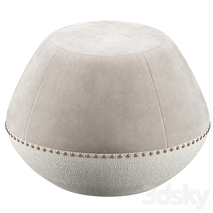 pouf frato newcastle - Other soft seating - 3D model