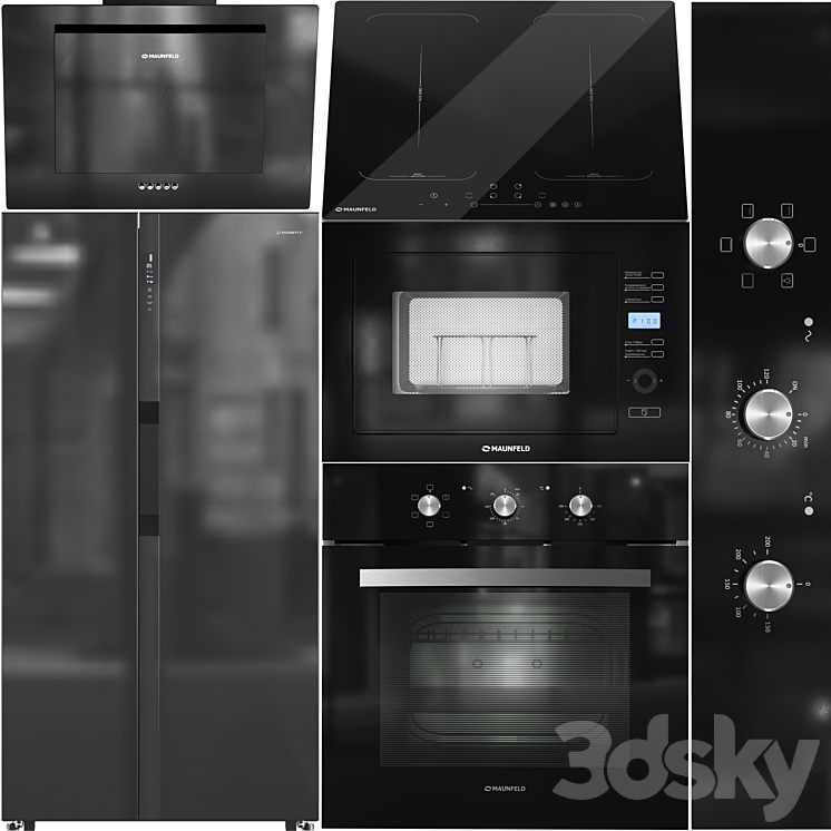 MAUNFELD Appliance Collection 04 - Kitchen appliance - 3D model