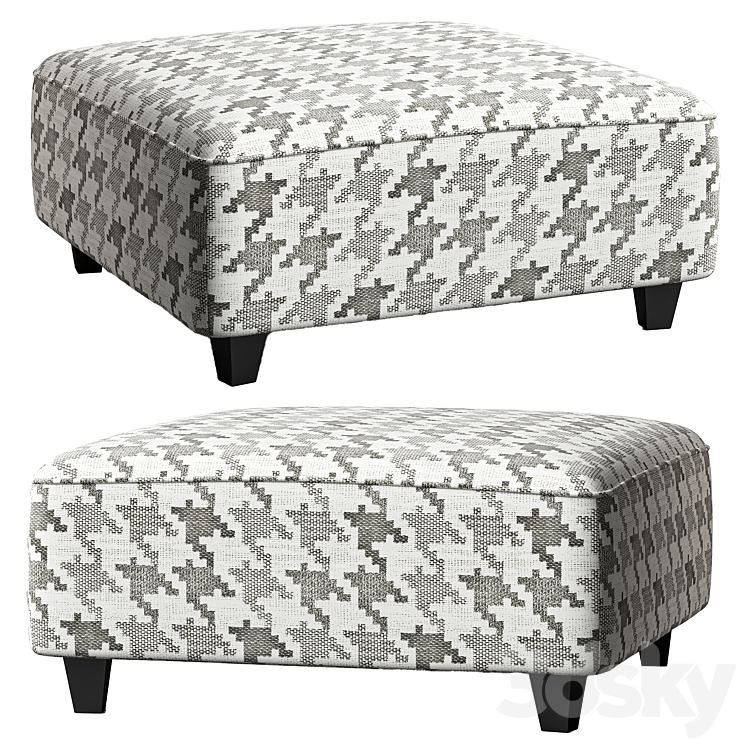 Blass Berber Cocktail Ottoman Other Soft Seating 3d Model