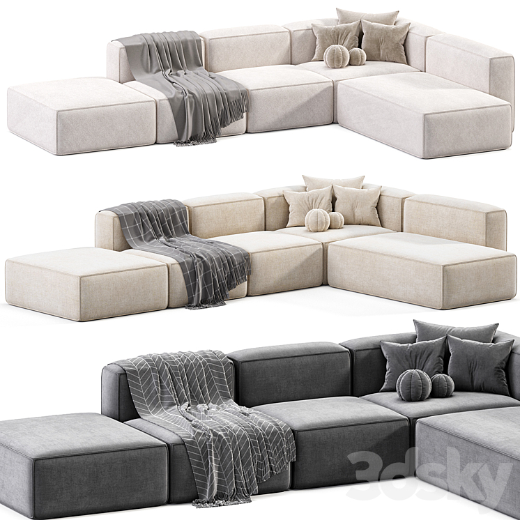 Sofa By BONALDO PEANUT B. - Sofa - 3D model