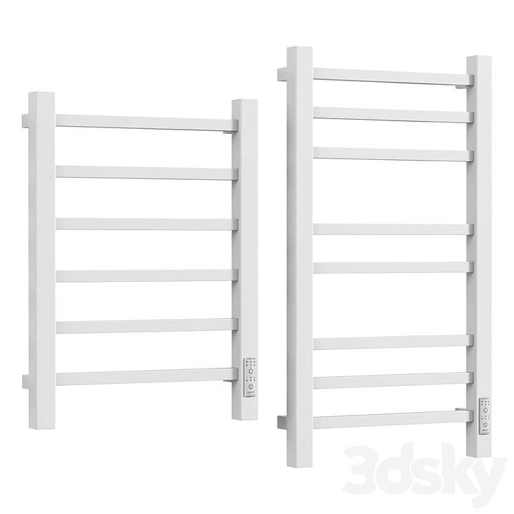 Electric heated towel rail Grois Alex - Towel rail - 3D model