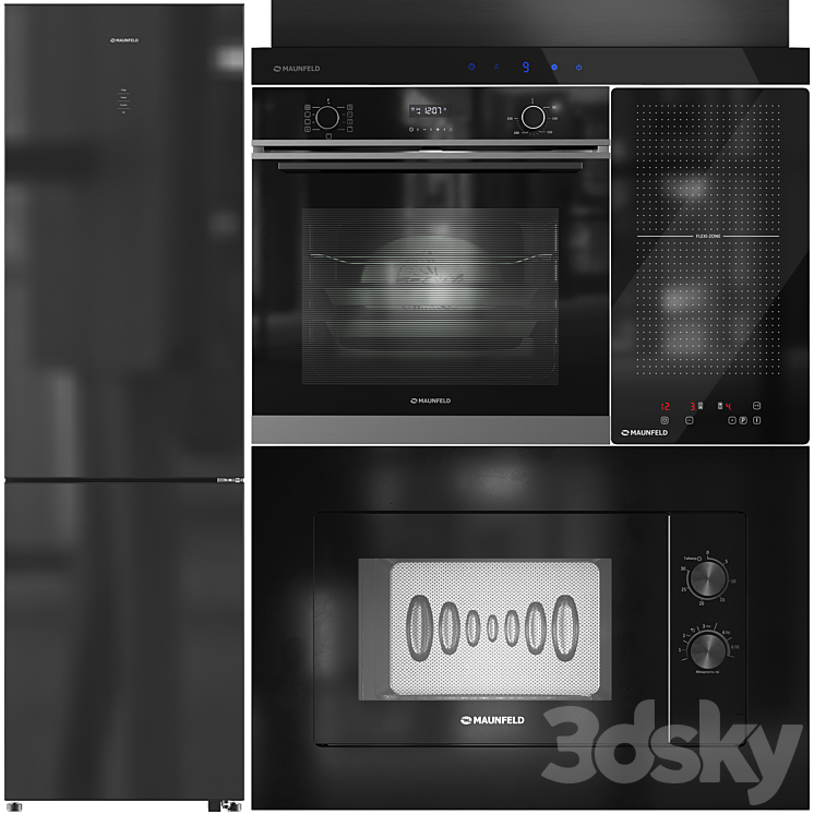 MAUNFELD Appliance Collection 06 - Kitchen appliance - 3D model