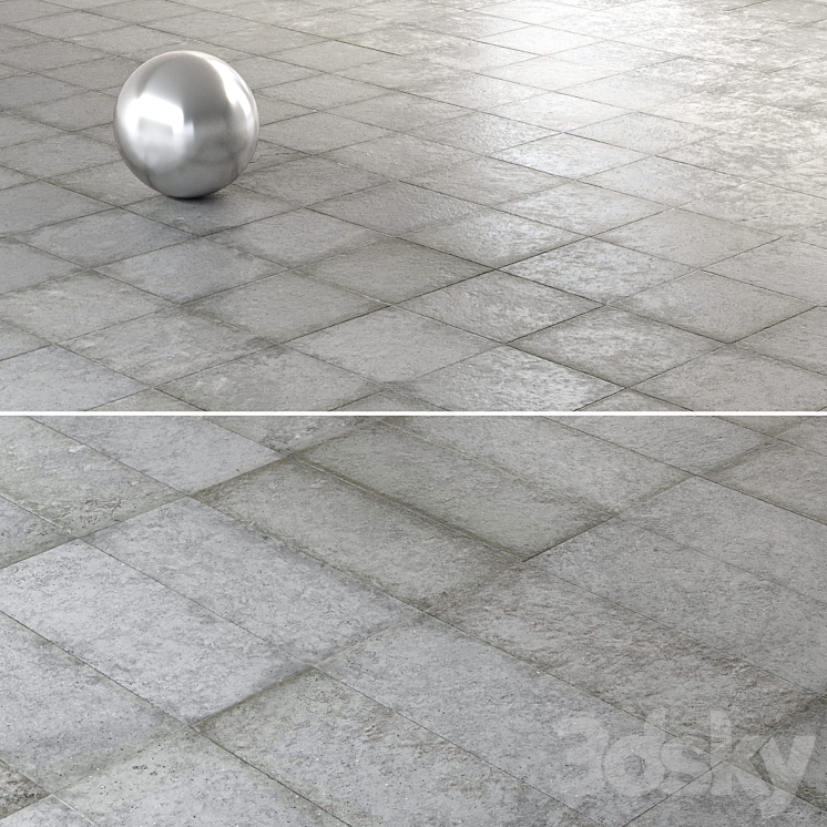 Mrf Concrete Floor Set04 Floor Coverings 3d Model