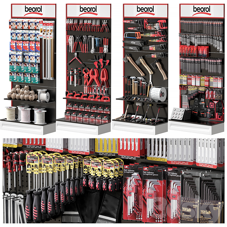 Hardware store 3 - Shop - 3D model