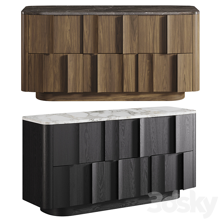 Okha Ovd - Sideboard & Chest of drawer - 3D model