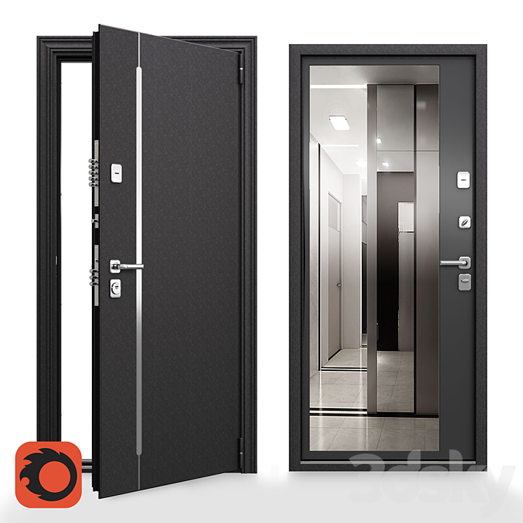 OM SUPER OMEGA PRO OP-MM - Doors - 3D model