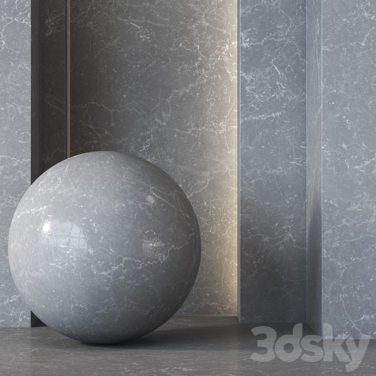 Travertine Texture 4K - Seamless - Stone - 3D model