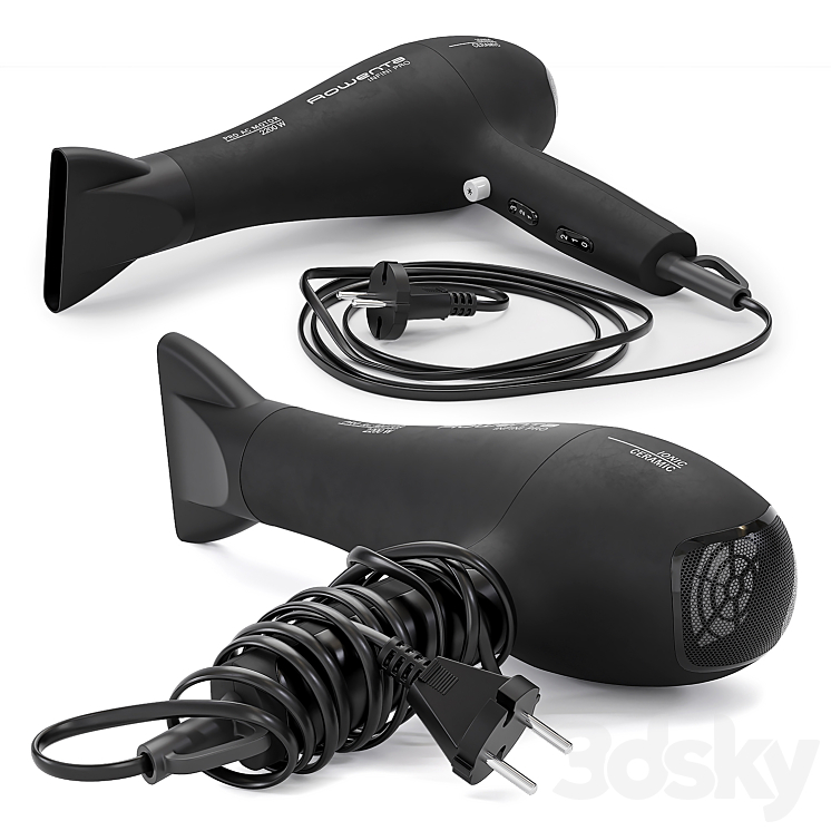 Hairdryer Rowenta Infini PRO - Household appliance - 3D model