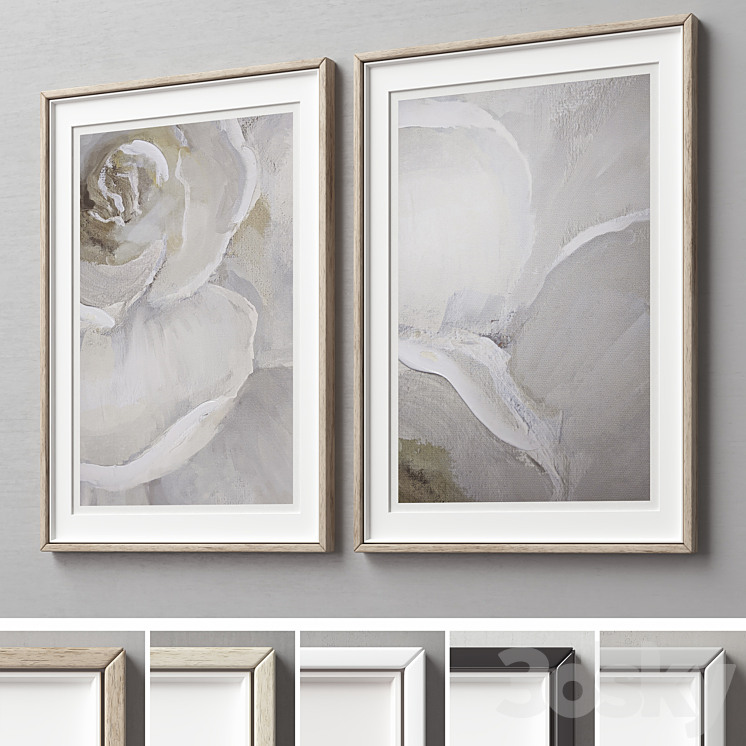 Picture Frames Set -498 - Frame - 3D model