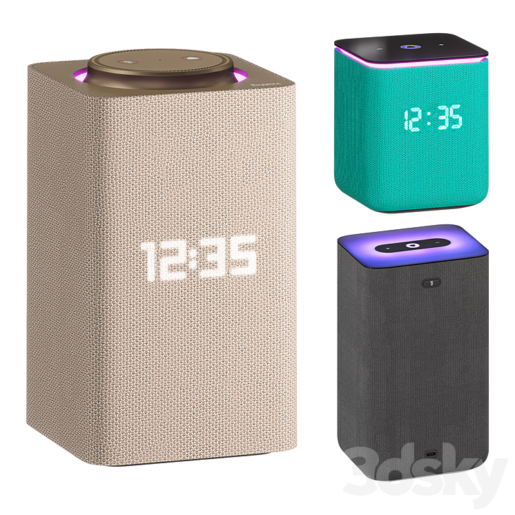 Yandex stations - Audio tech - 3D model