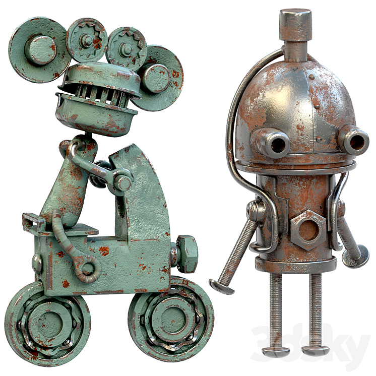 machinarium robot collection_vol_08 - Toy - 3D model