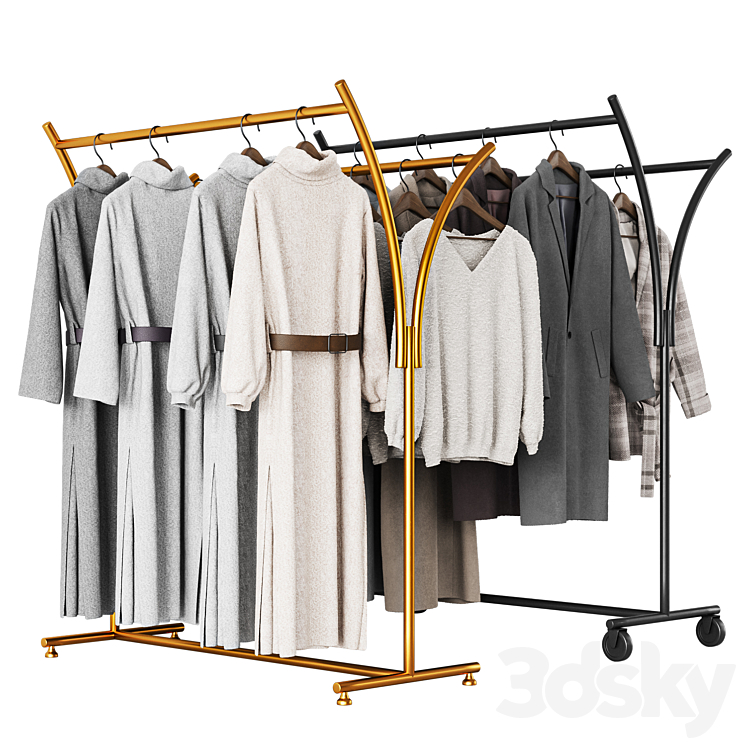Clothing store \ Hanger for a clothing store - Shop - 3D model