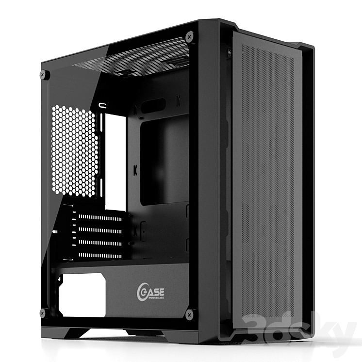 Powercase Alisio Micro X4 - PC & other electronics - 3D model