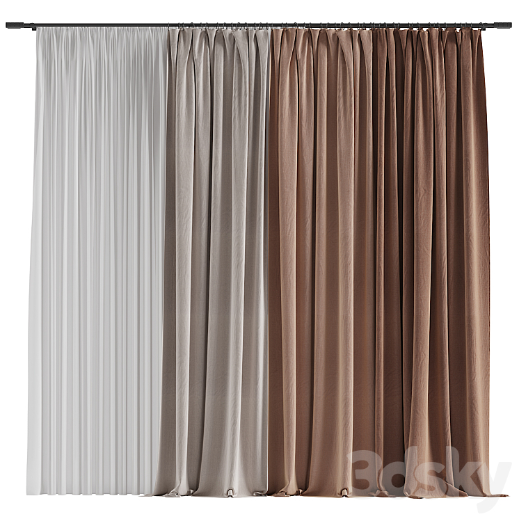 Curtain #013 - Curtain - 3D model