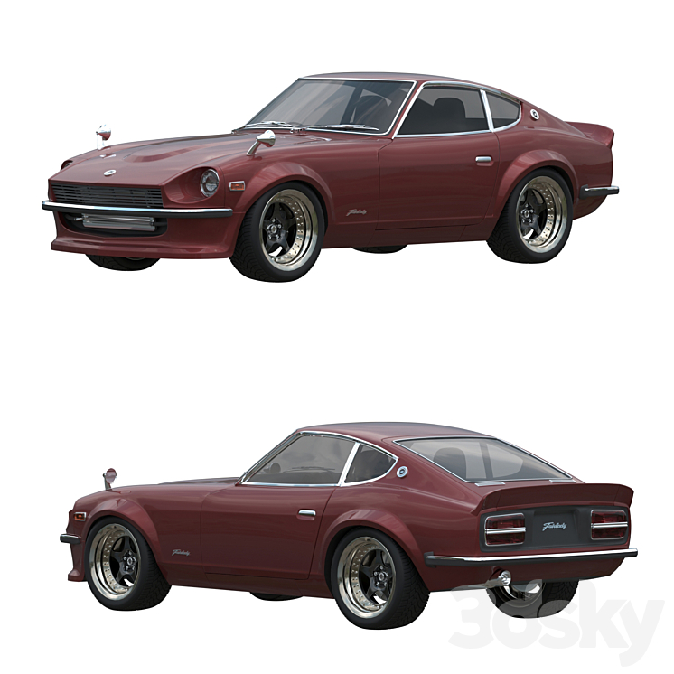 Nissan Fairlady z 1969 - Transport - 3D model