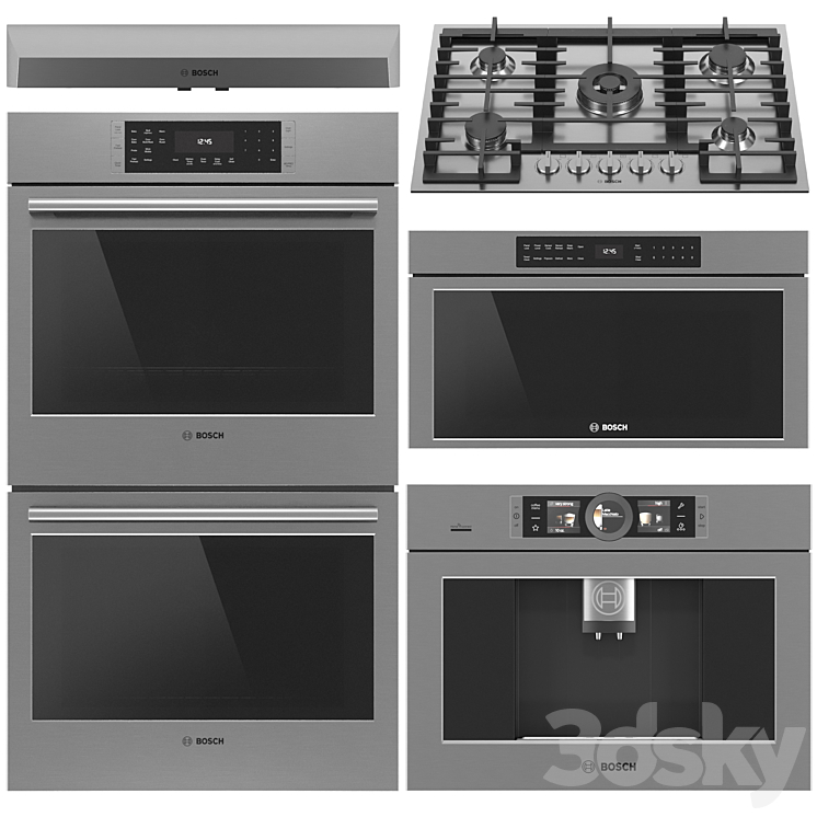 BOSCH kitchen appliances - Kitchen appliance - 3D model