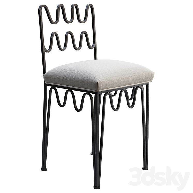 Chair Wave by Rachel Donath - Chair - 3D model