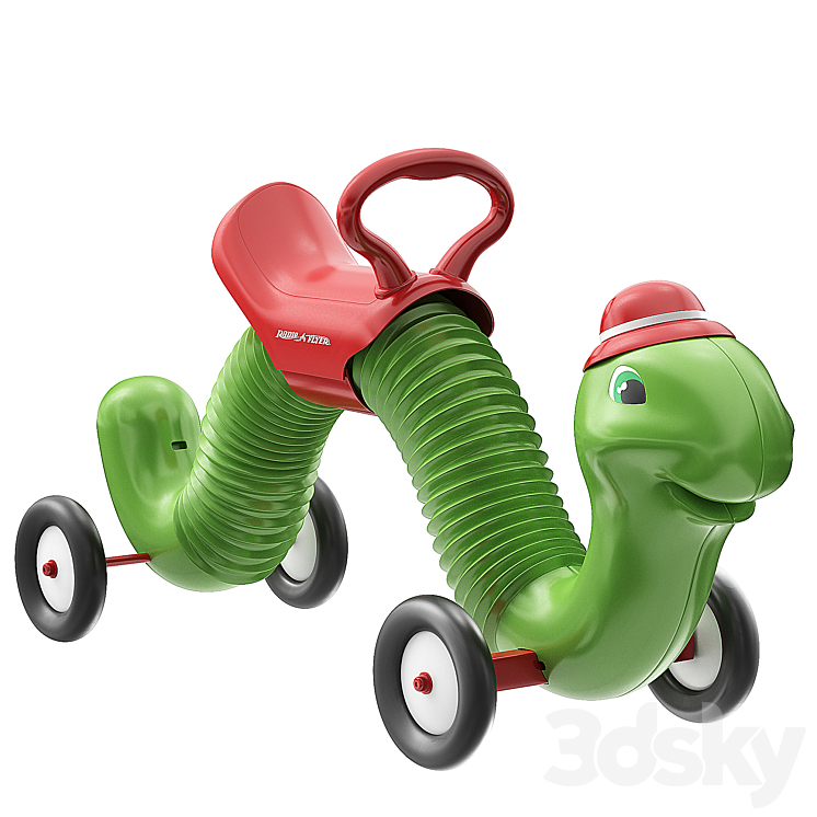 Ride On Inchworm Toy - Toy - 3D model