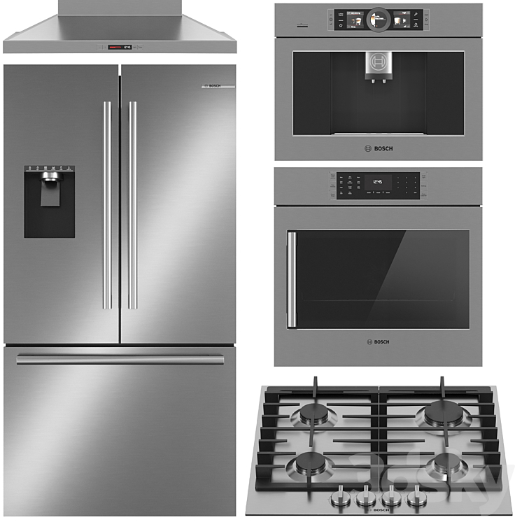 BOSCH kitchen appliances - Kitchen appliance - 3D model