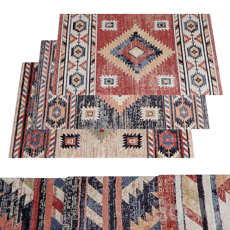 Well Woven Tulsa Lea Traditional Southwestern Distressed Area Rug by ... Well Woven Tulsa Lea Traditional Southwestern Distressed Area Rug by ...