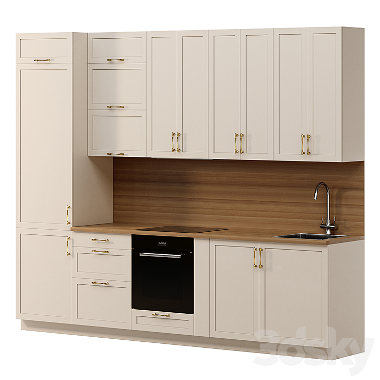 Leroy Merlin Newport 2 - Kitchen - 3D model