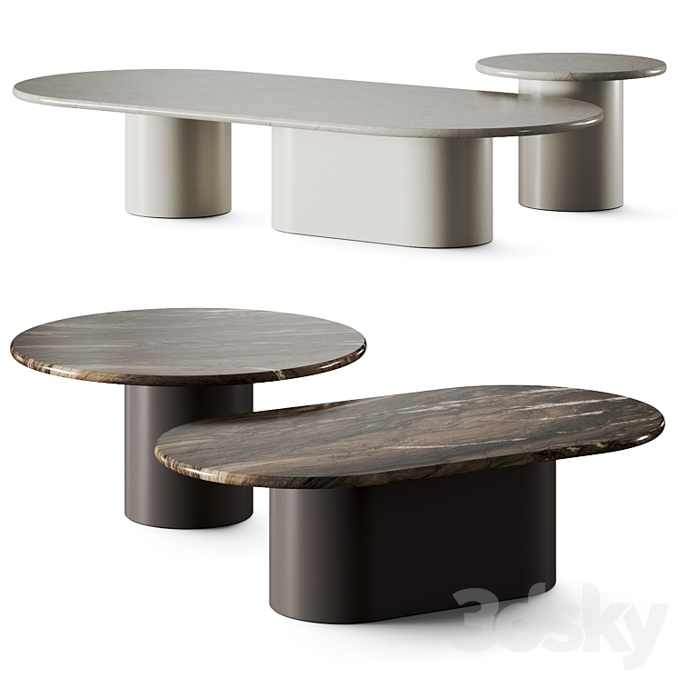 Ditre Italia Arcade Coffee Tables - Table - 3D model