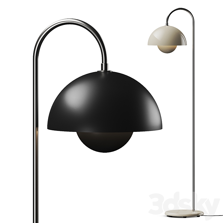 AndTradition Flowerpot VP12 Floor Lamp - Floor lamp - 3D model