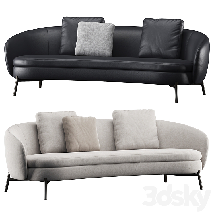 Orbis Sofa - Sofa - 3D model