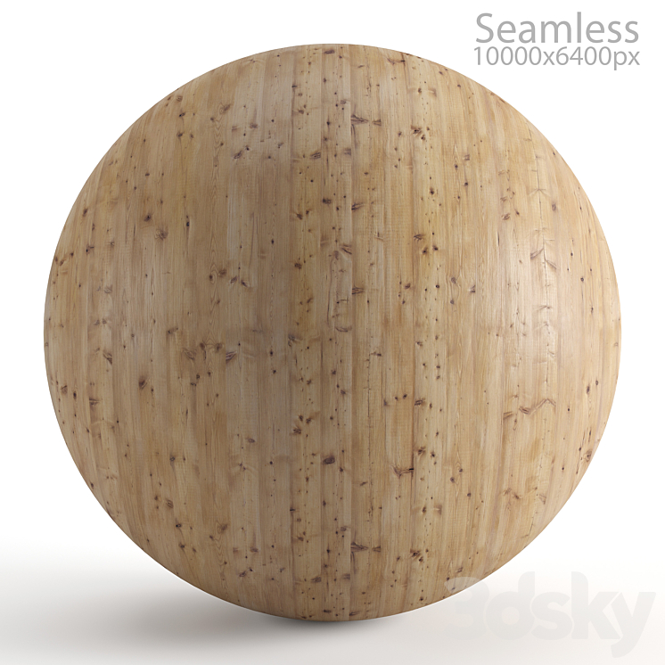 Seamless larch material. 10k - Wood - 3D model