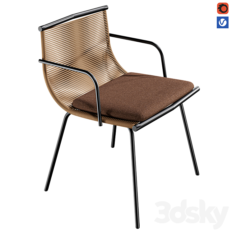 Roda-Laze - Chair - 3D model
