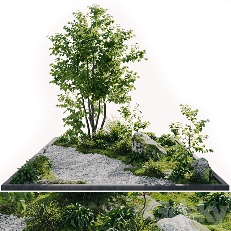 Garden - Outdoor - 3D model