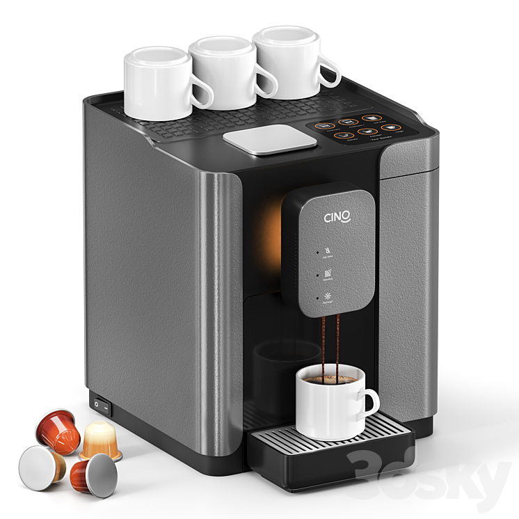 CINO MACHINE OFFICE COFFEE MAKER - Kitchen appliance - 3D model
