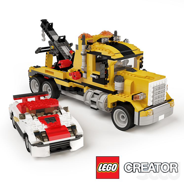 LEGO Creator Part 2 - Игрушки - 3D модель