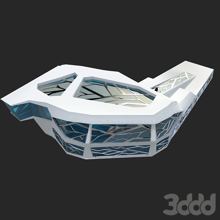 Zaha Hadid Building - Здание - 3D модель
