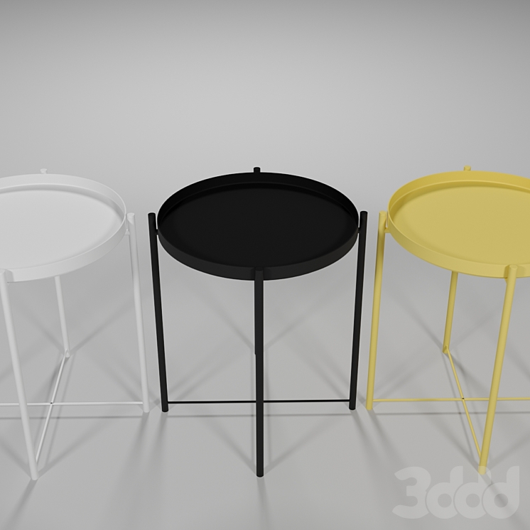 Gladom_IKEA - Столы - 3D модель