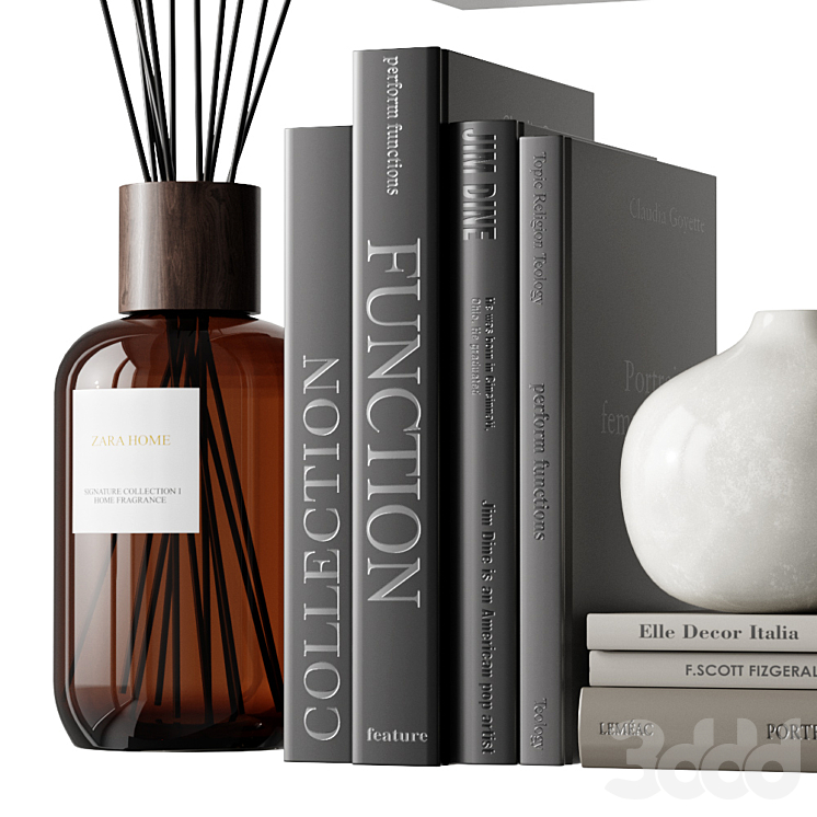 ZARA HOME Decor Set - Декоративный набор - 3D модель
