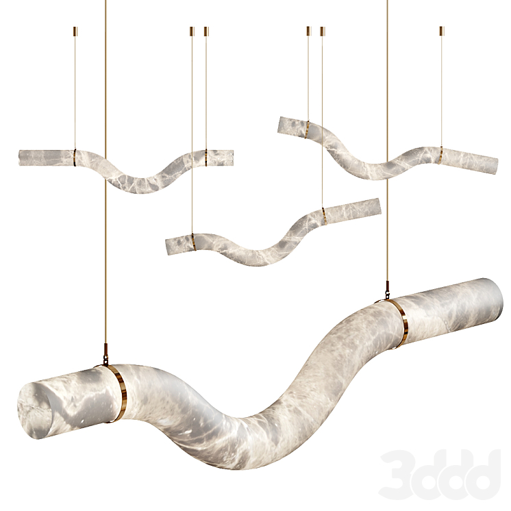 LIBERTY D Pendant light - Подвесной - 3D модель