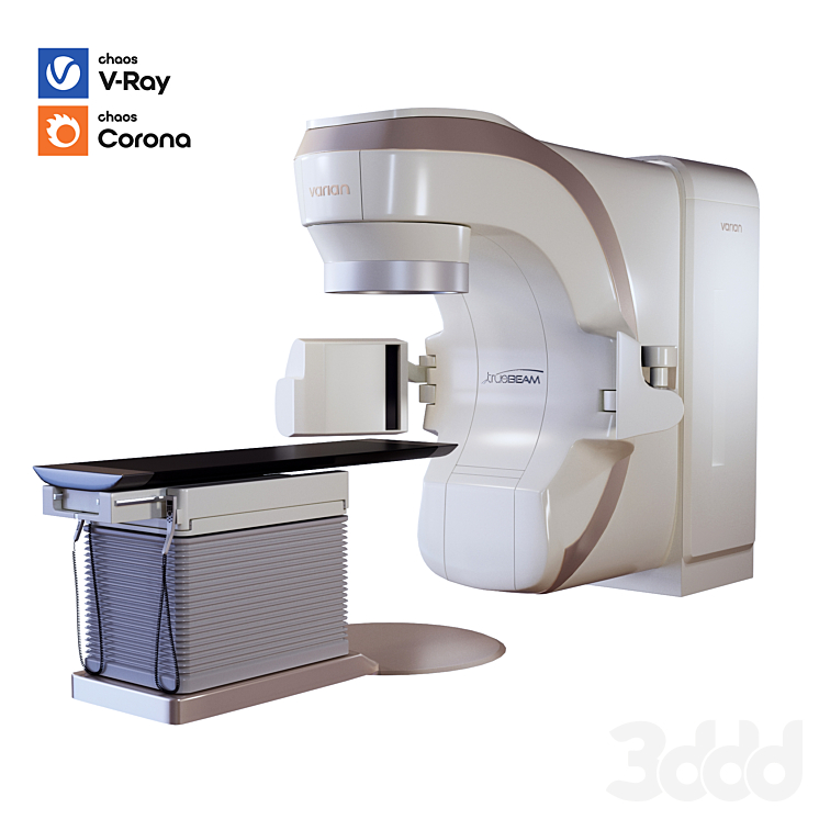 Varian Truebeam radiotherapy unit - Разное - 3D модель