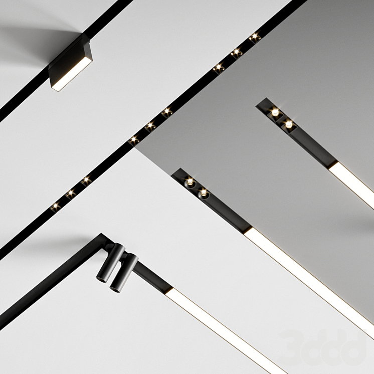 Kreon + Donolux Set 2 - Встроенный - 3D модель