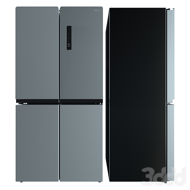 Холодильник многодверный DEXP RF-MN450DMASI - Техника - 3D модель