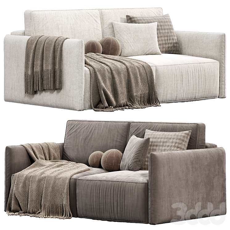 Olien Mini Happy Light Sofa, Диван Ольен Мини Happy Light - Диваны - 3D ...