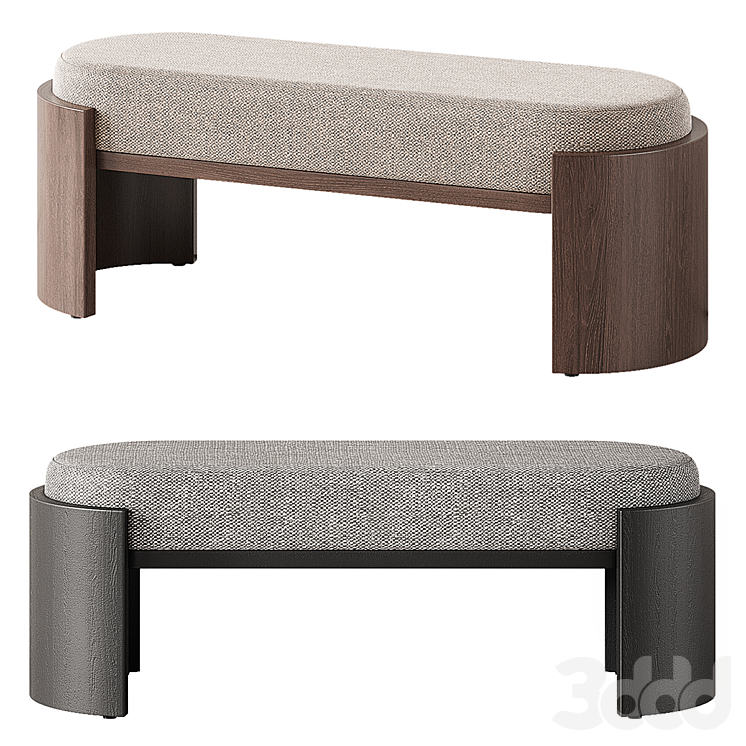 Parla Hug bench - Другая мягкая мебель - 3D модель