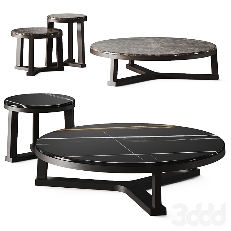 Molteni & C. Fonte Coffee Tables - Столы - 3D модель