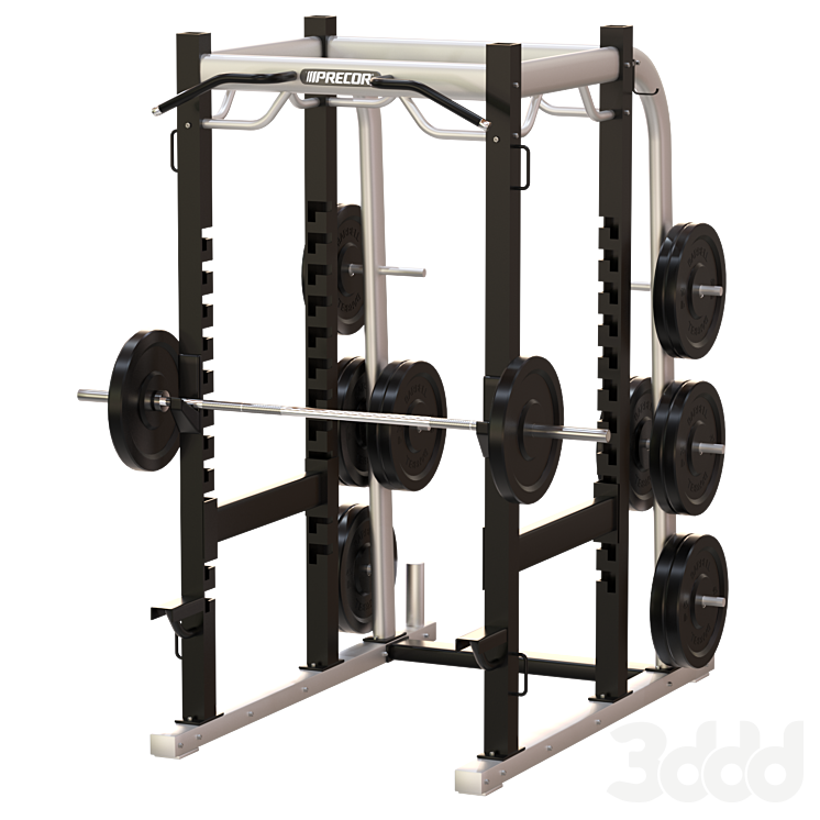 Precor Power Rack DBR 610 - Спорт - 3D модель