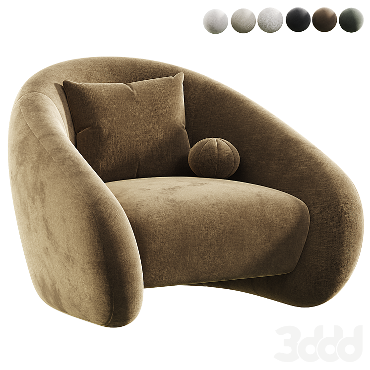 Reyna Chair - Кресла - 3D модель