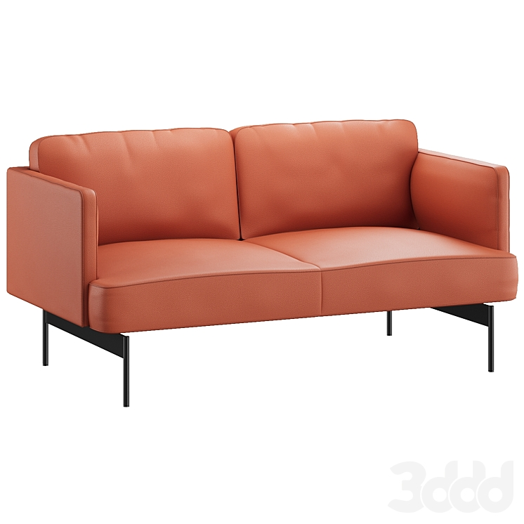 Modus Draft sofa - 2 Seater - Диваны - 3D модель
