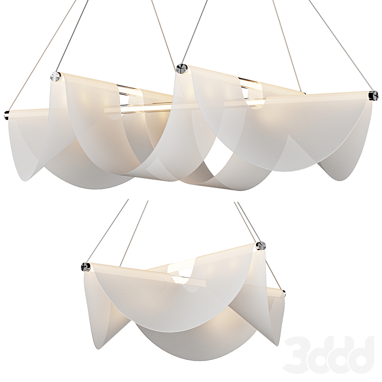 Moooi Drape Lights - Подвесной - 3D модель