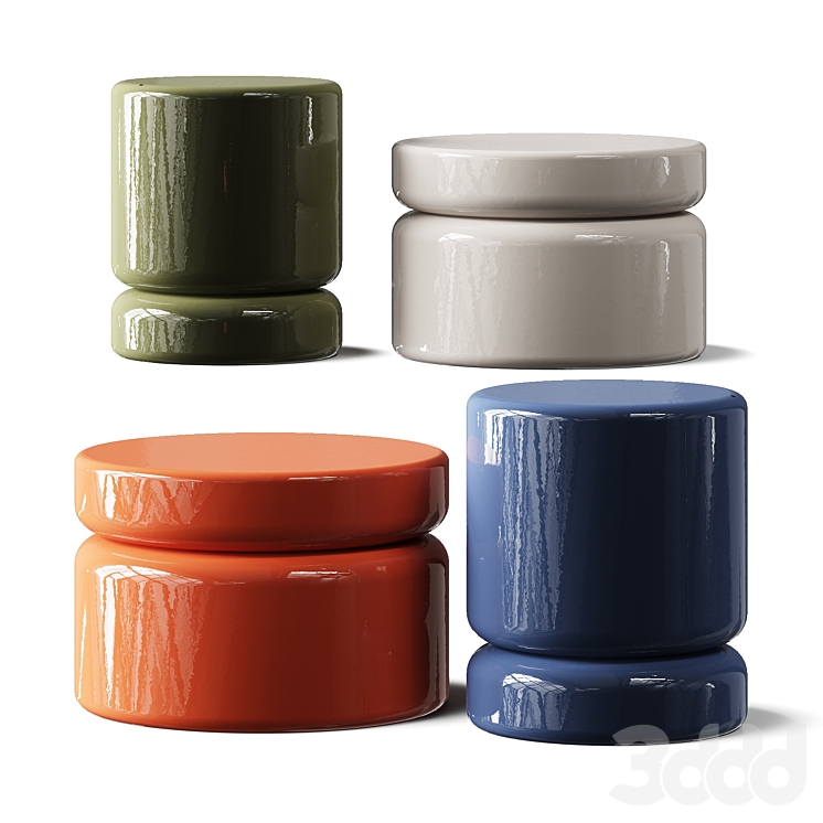 Calligaris Bambu Small Coffee Table - Столы - 3D модель